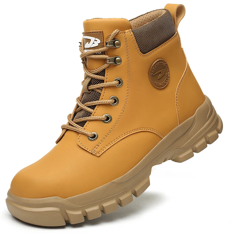 Water Resistant Work Boots┃Steel Toe Cap Boots┃Midsole Protection ...